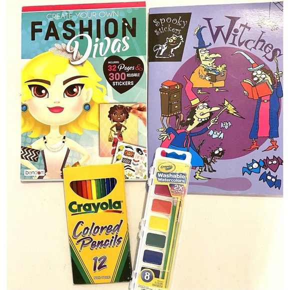 Bendon | Toys | Bendon Fashion Diva Sticker Book Witch Sticker Book ...